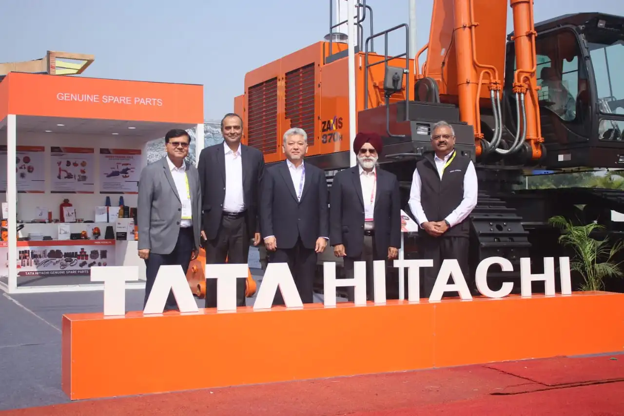 Tata Hitachi displays its powerful and reliable mining machines at IMME ...