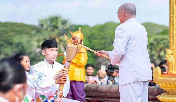 Torch relay begins for 2023 SEA Games in Cambodia - Goa Chronicle