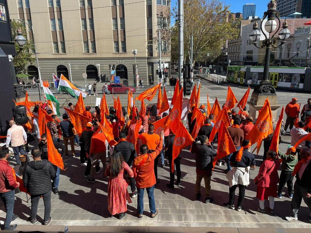 Hindus in Australia organize rally against Hindu hate - Goa Chronicle