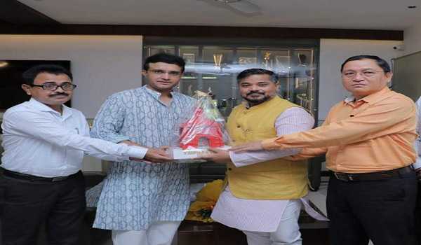 Sourav Ganguly becomes Tripura's brand ambassador - Goa Chronicle